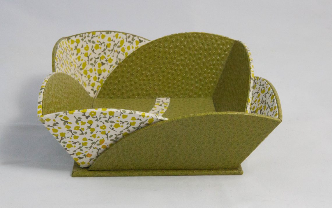 Cartonnage - vide-poches - Cartonnage et créations