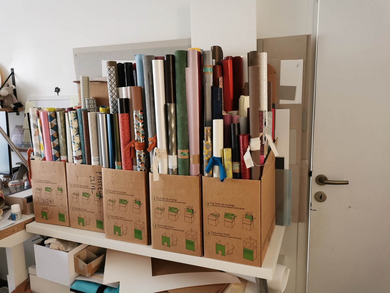 Comment ranger ses papiers de cartonnage ? - Cartonnage et créations