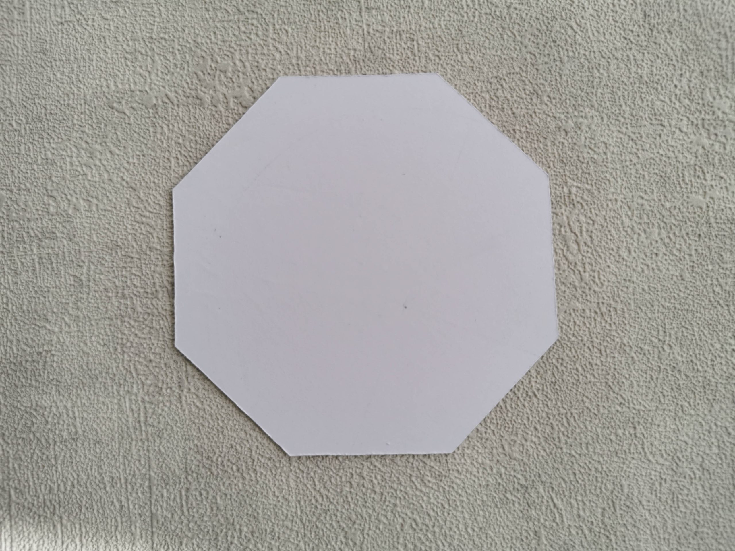 Comment dessiner un octogone ? - Cartonnage et créations